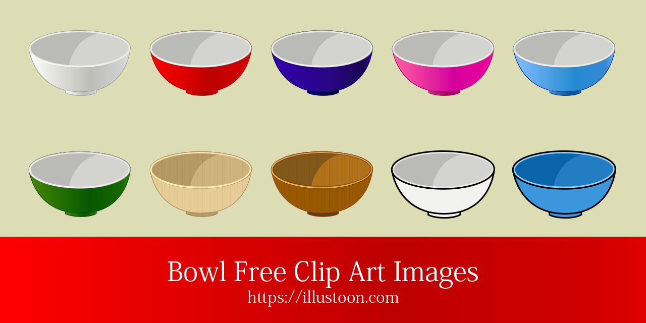 Bowl Clip Art Free Images Illustoon